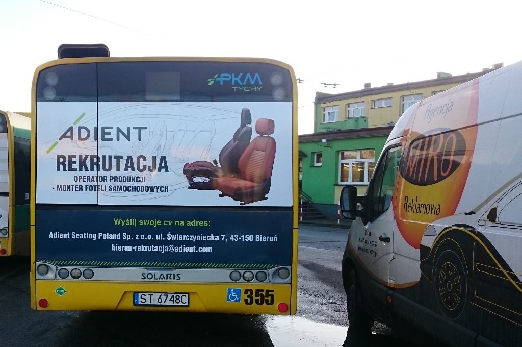 Reklama na autobusach - MIRO - AGENCJA REKLAMOWA